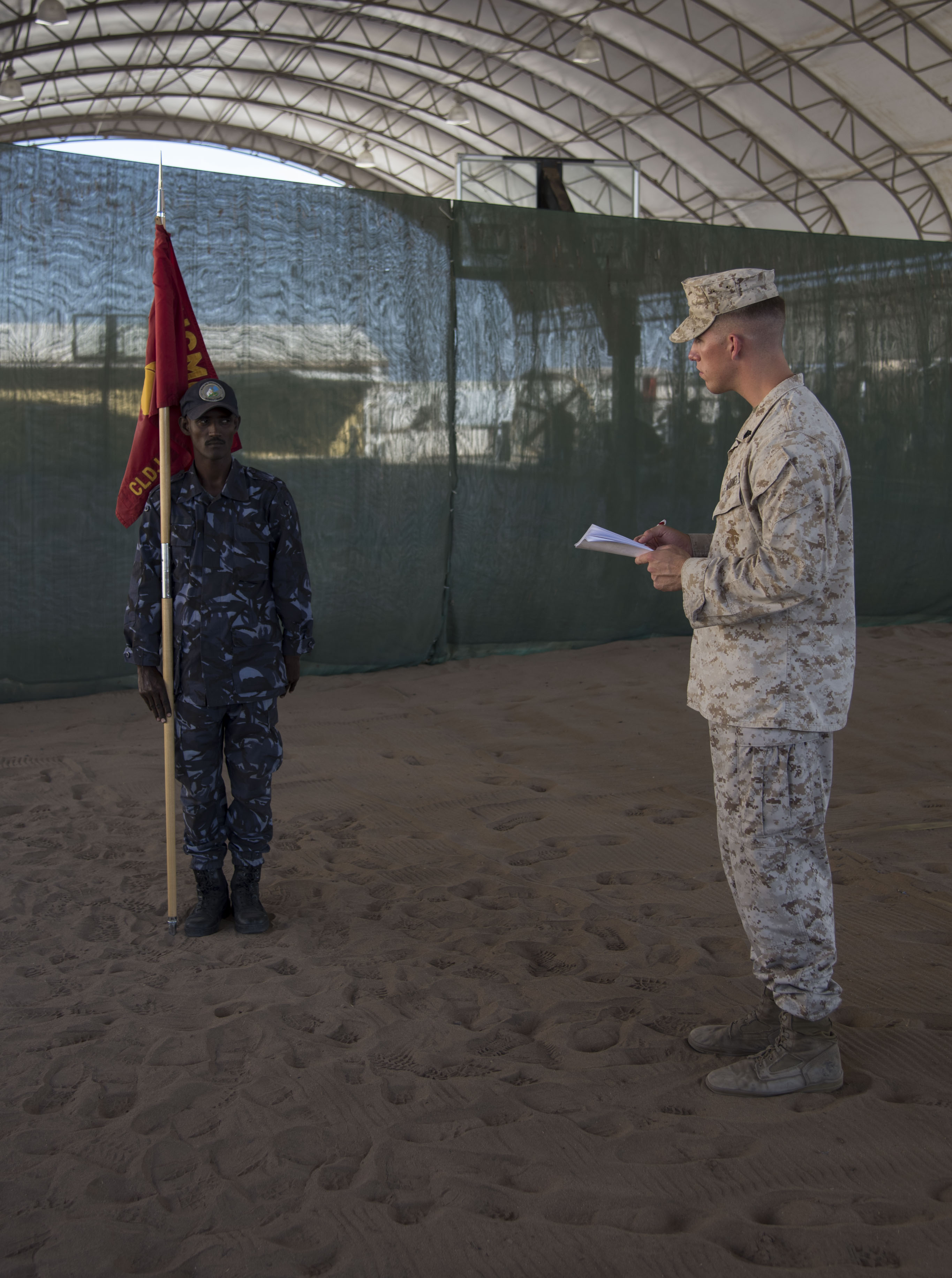 Djibouti U S Service Members Learn Side By Side During Joint