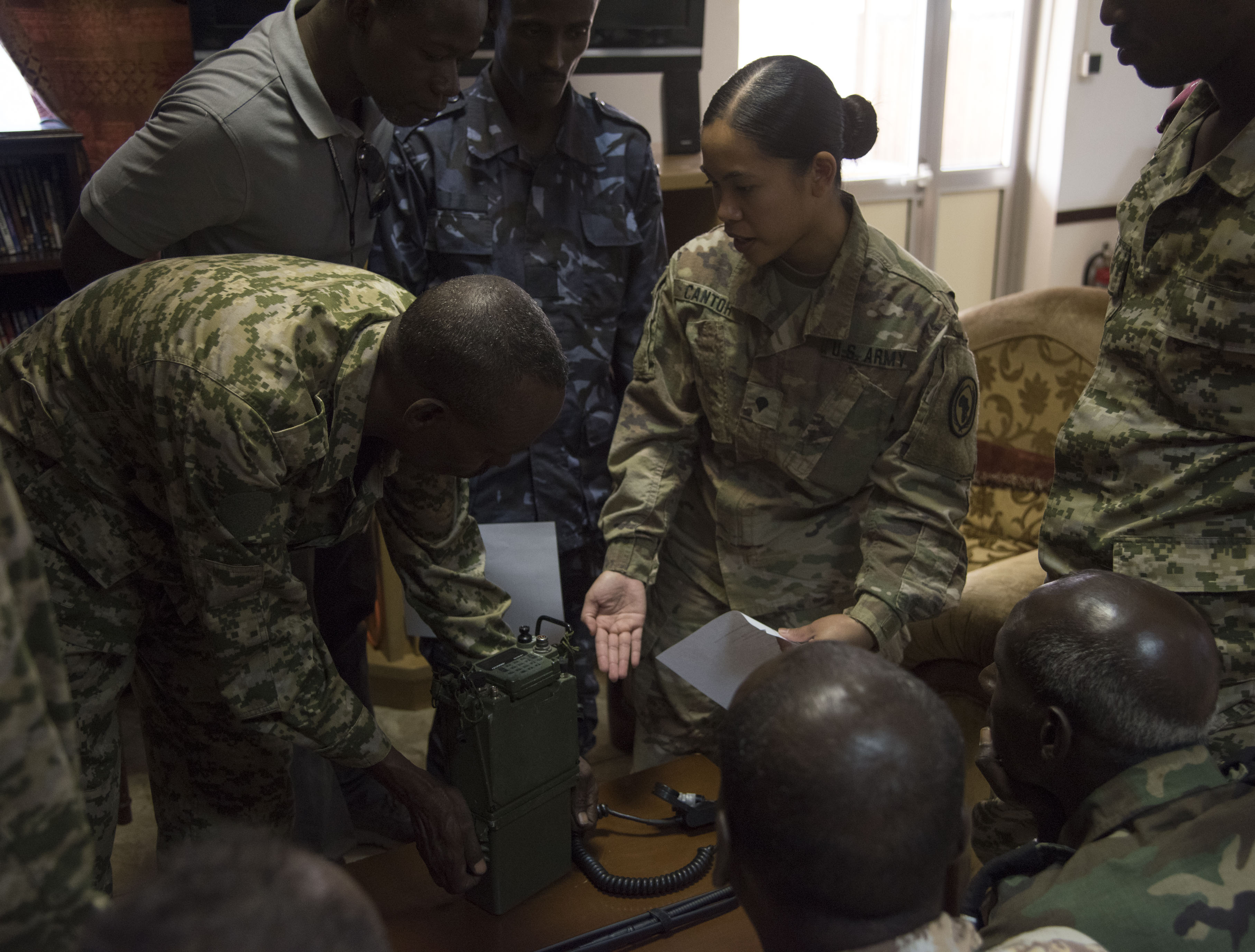 Djibouti U S Service Members Learn Side By Side During Joint