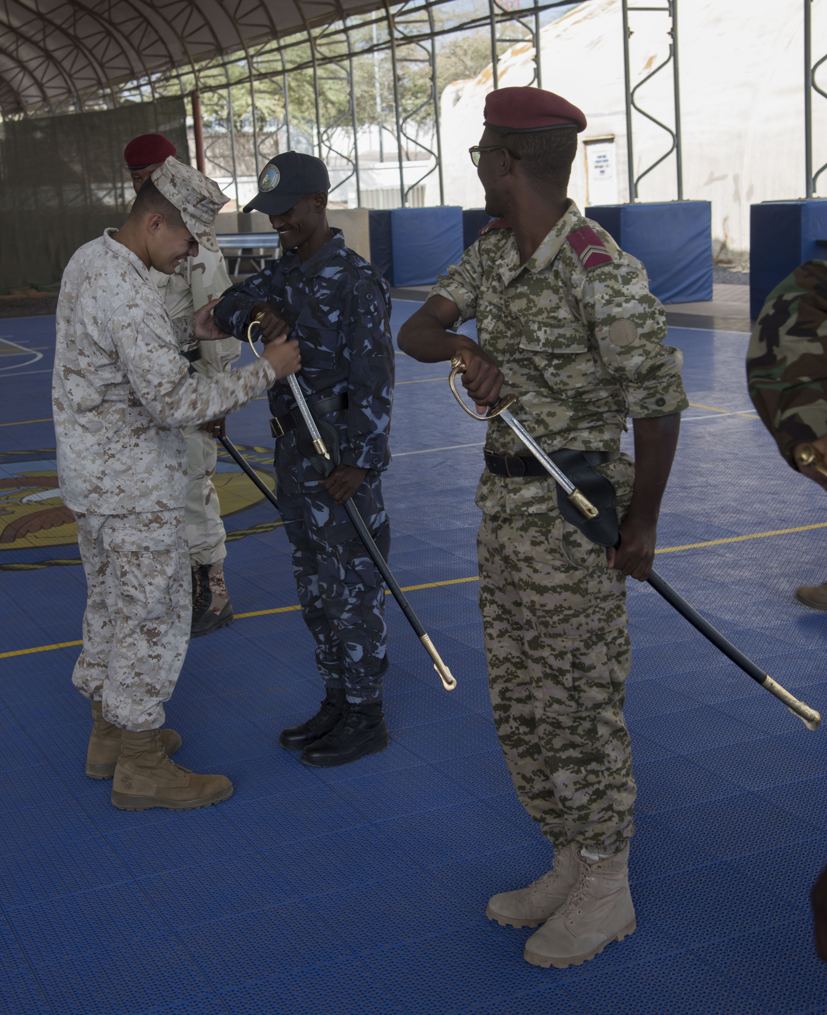 Djibouti U S Service Members Learn Side By Side During Joint