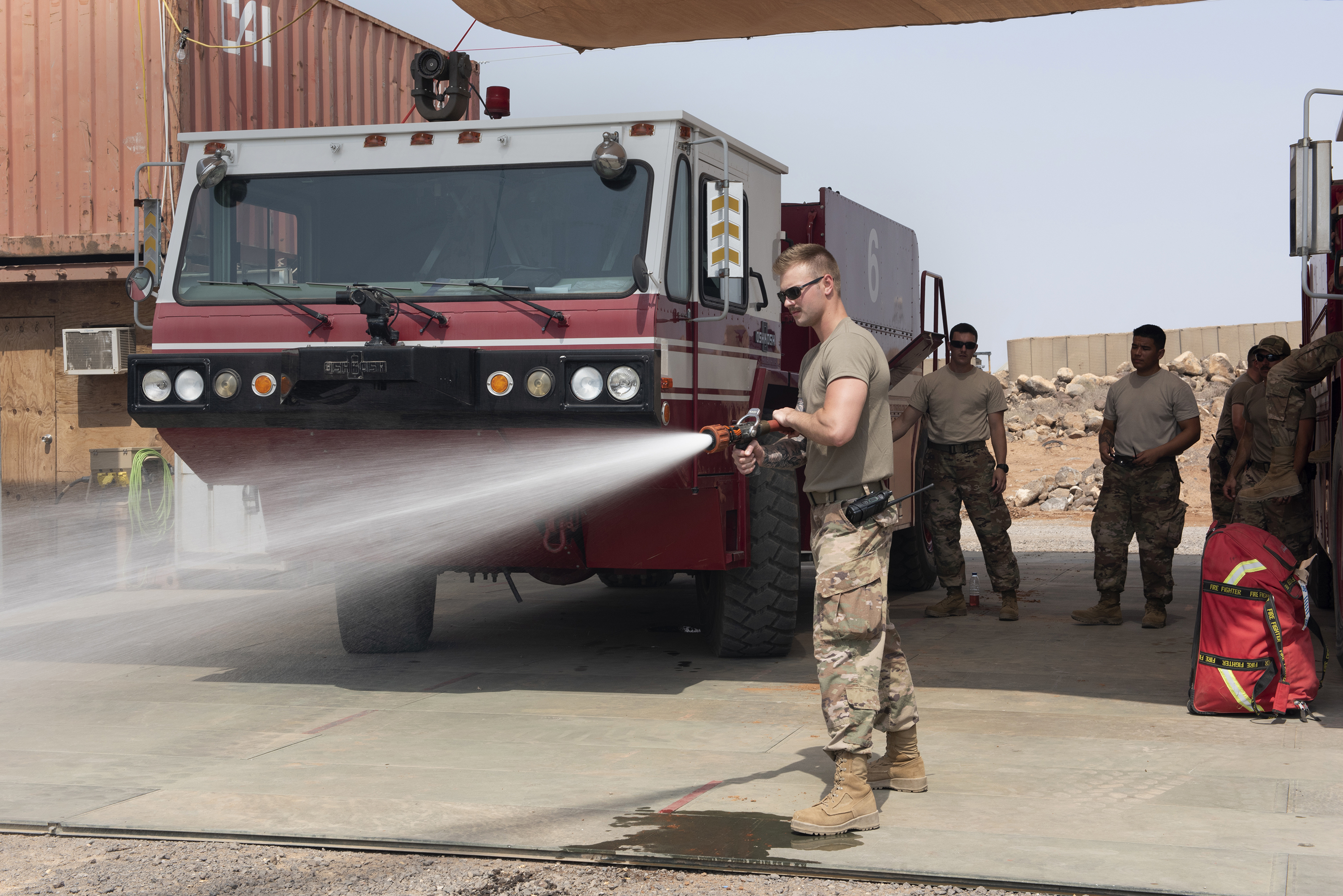 Fire Fighters Train in Africa | Combined Joint Task Force - Horn of Africa