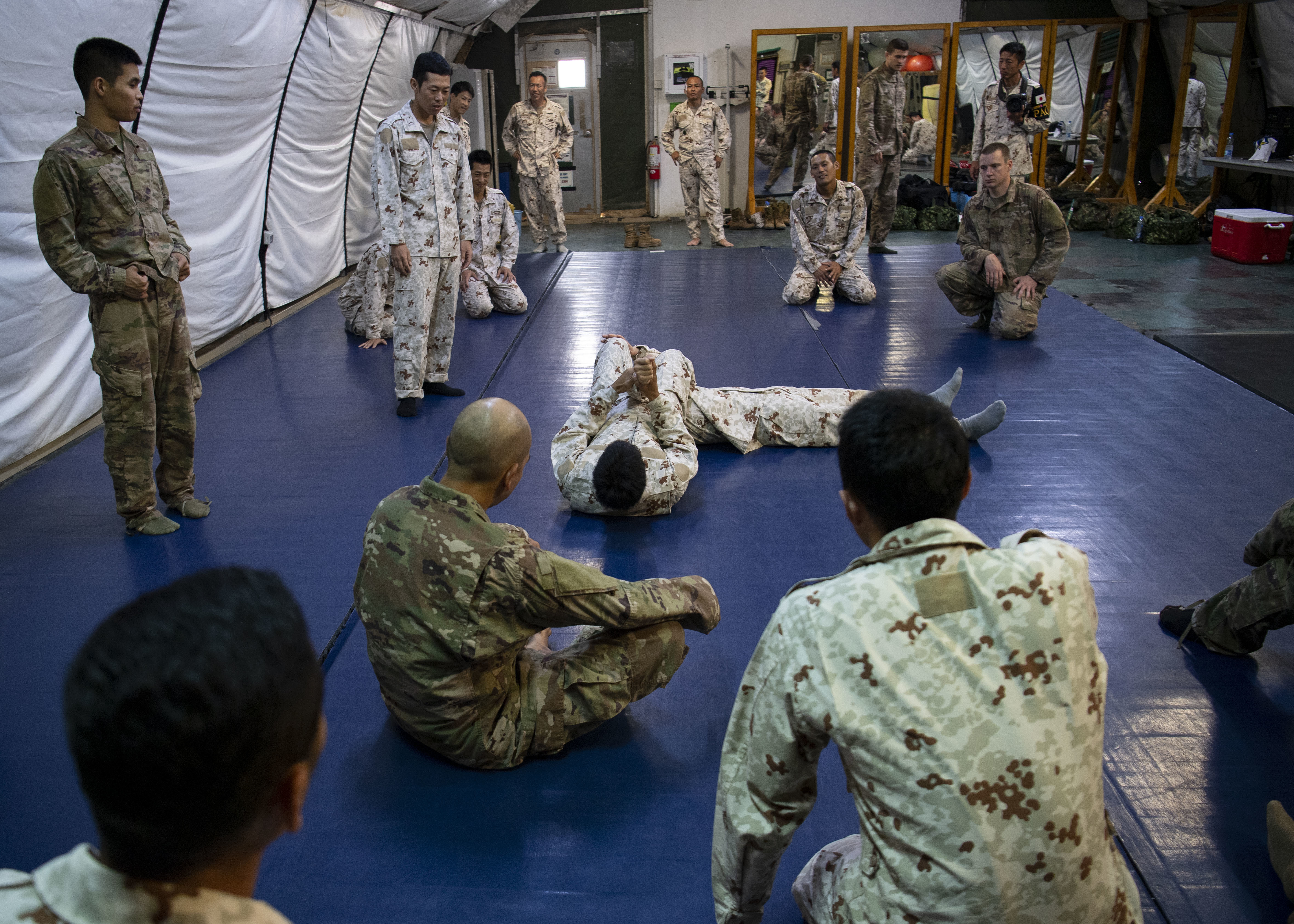 Task Force Warrior, Japanese Ground Self-Defense Force meet for ...