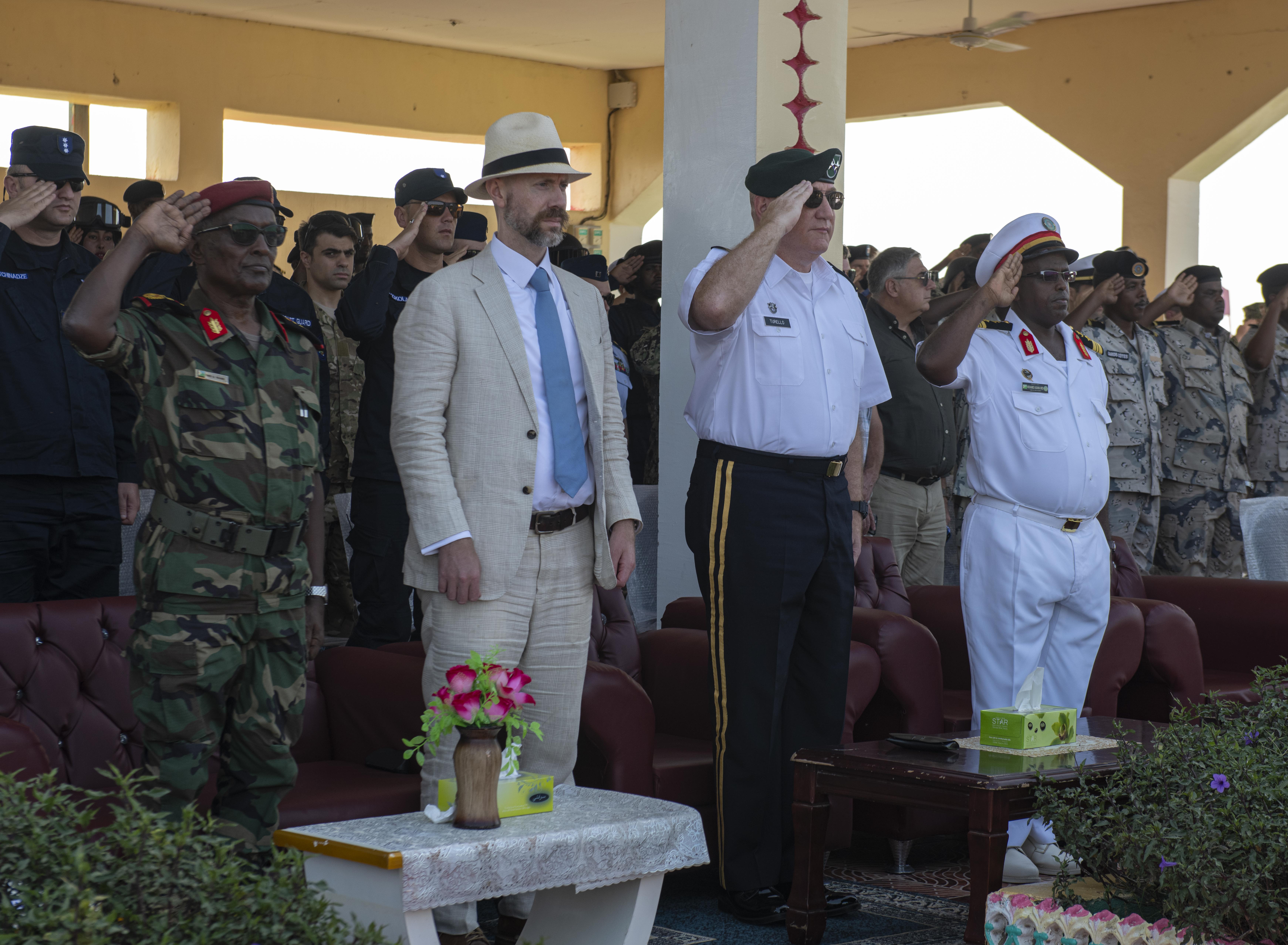 CJTF-HOA leadership attend opening ceremony for Cutlass Express ...