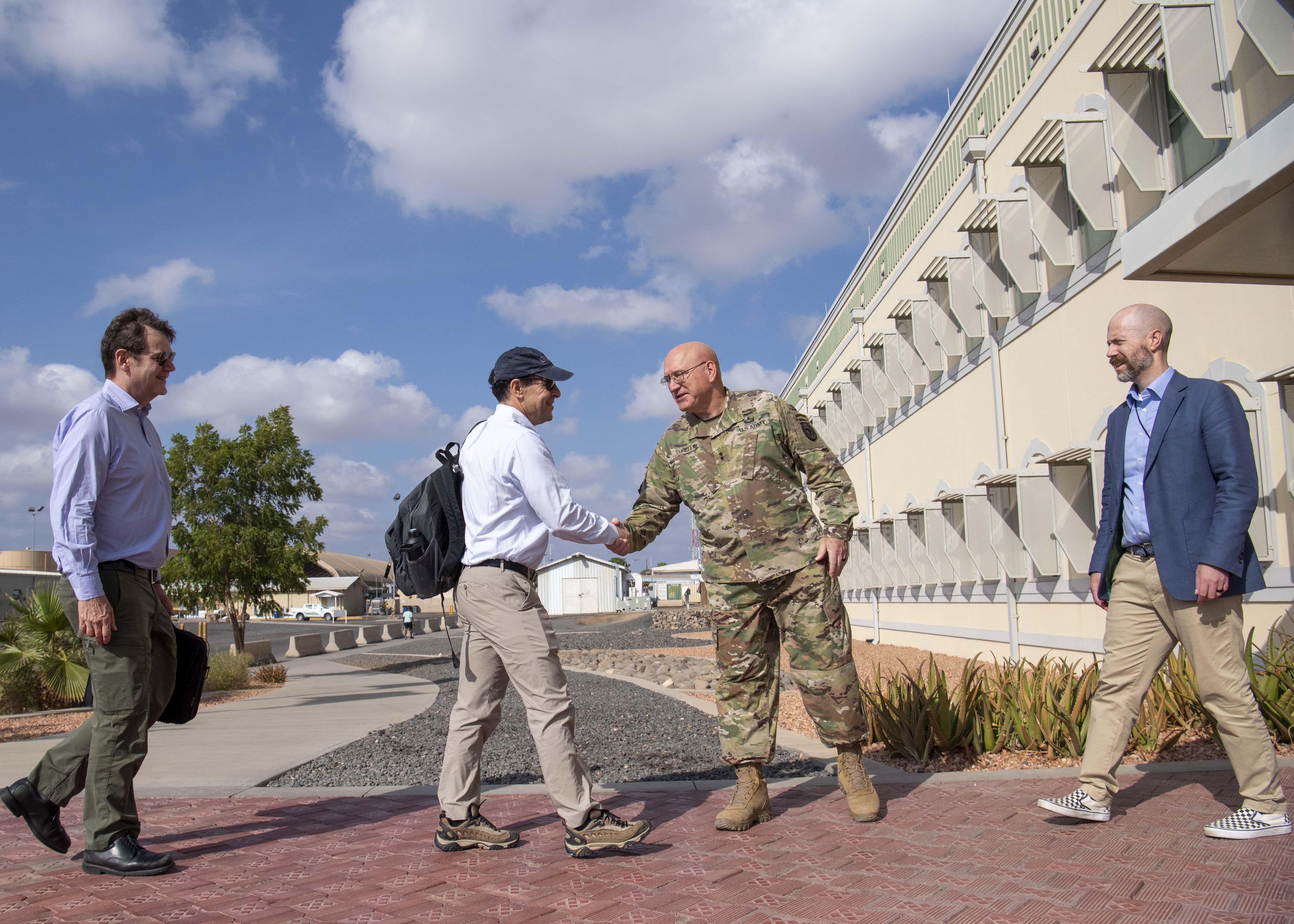 DoD IG visits CJTF-HOA | Combined Joint Task Force - Horn of Africa